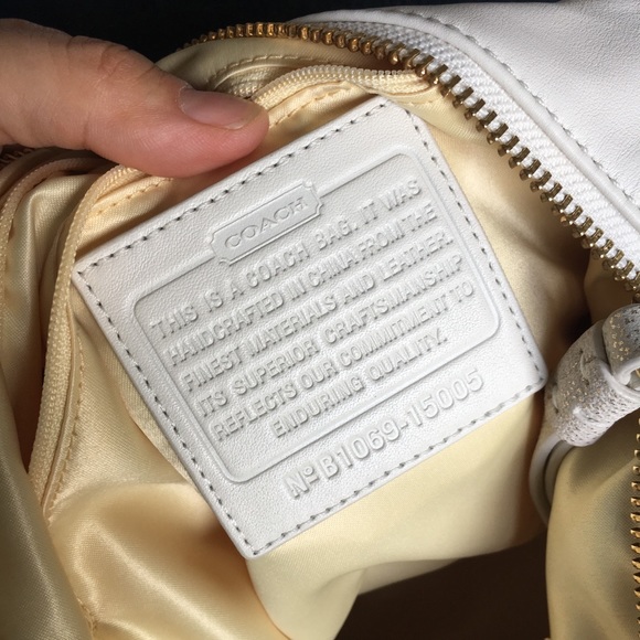 Coach | Bags | Coach Limited Edition Cream Leather Hobo Bag | Poshmark